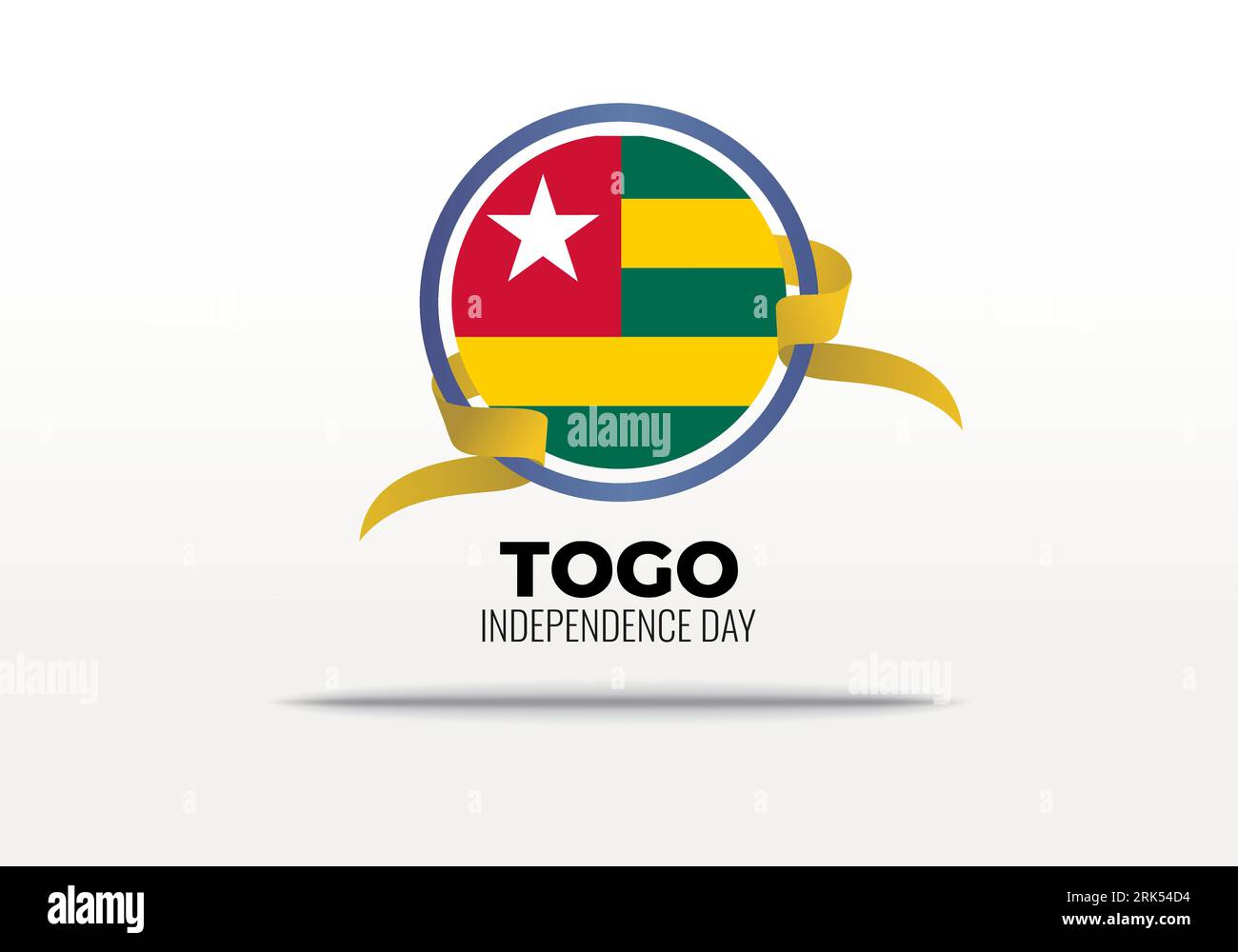 Togo independence day background celebrated on Stock Vector Image & Art ...