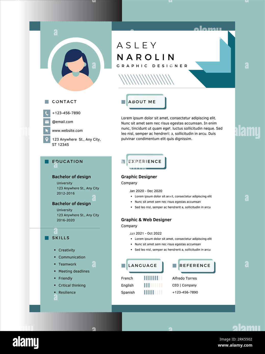 Professional Graphic Designer Resume Professional Graphic Designer Resume