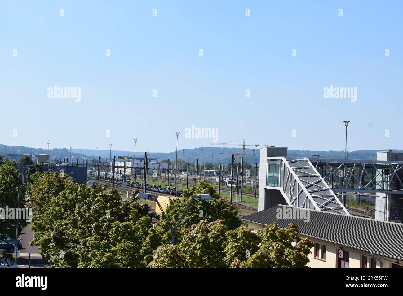 station Bettembourg in southern Luxembourg Stock Photo - Alamy