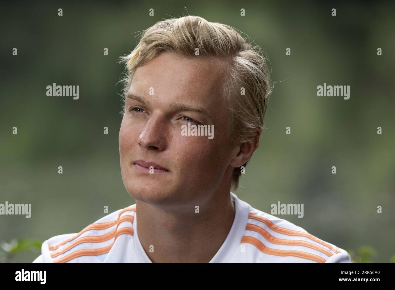 VENLO - goalkeeper Maurits Visser of the Dutch men's hockey team during ...