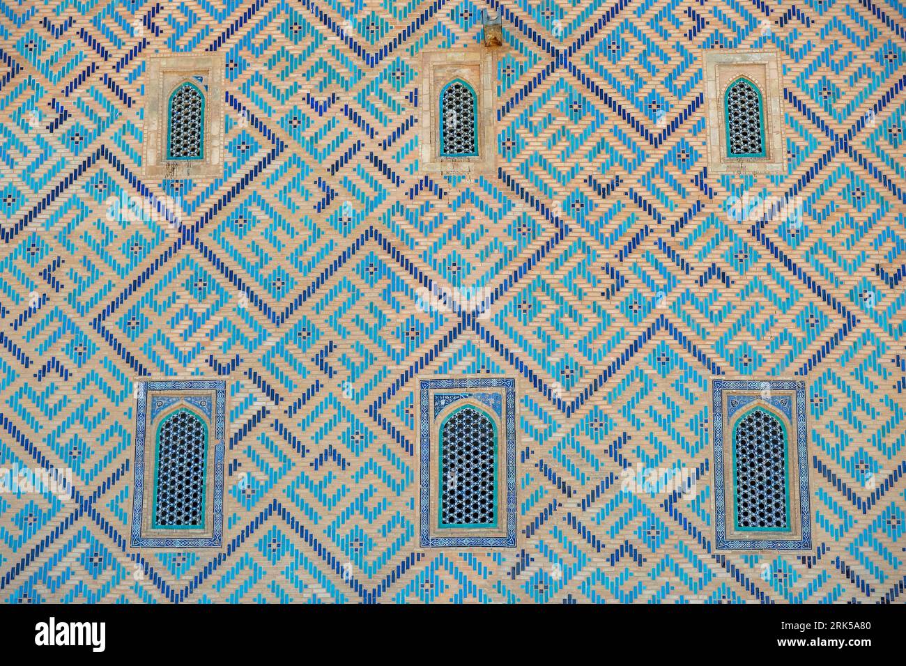 Turkestan, Kazakhstan - August 23, 2023: The Mausoleum of Khoja Ahmed ...