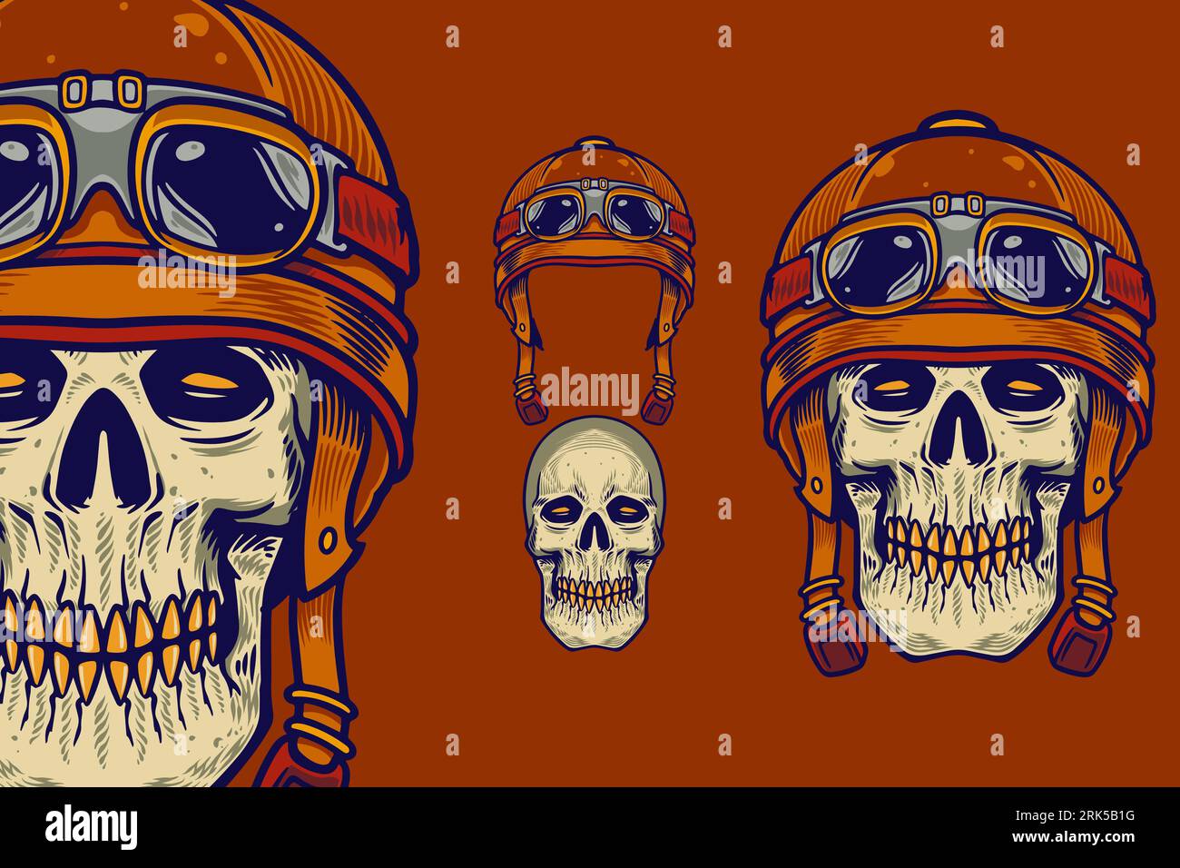 Wear helmet Stock Vector Images - Alamy