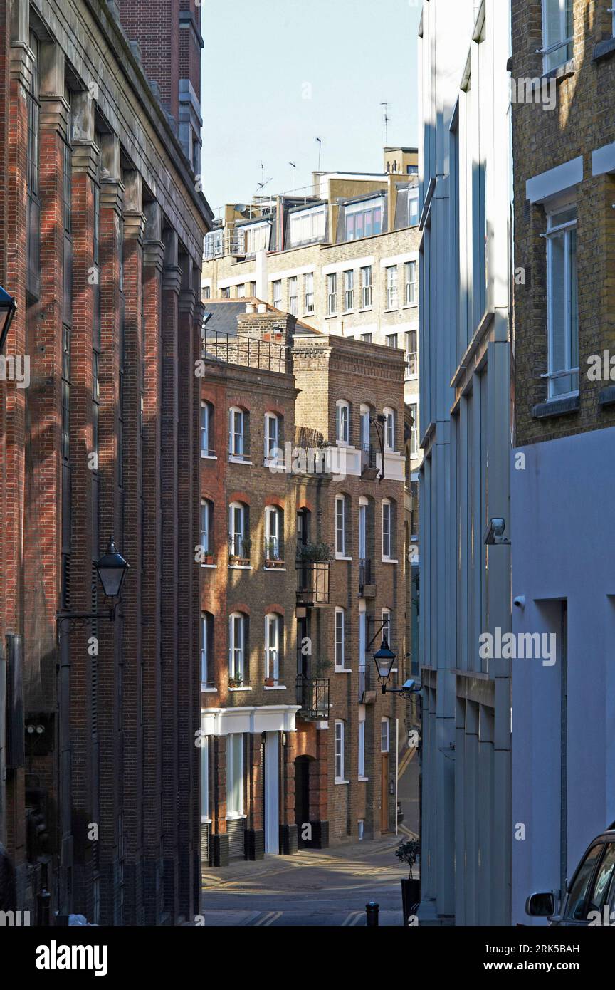 London street scene around Farringdon area, North London, UK Stock ...