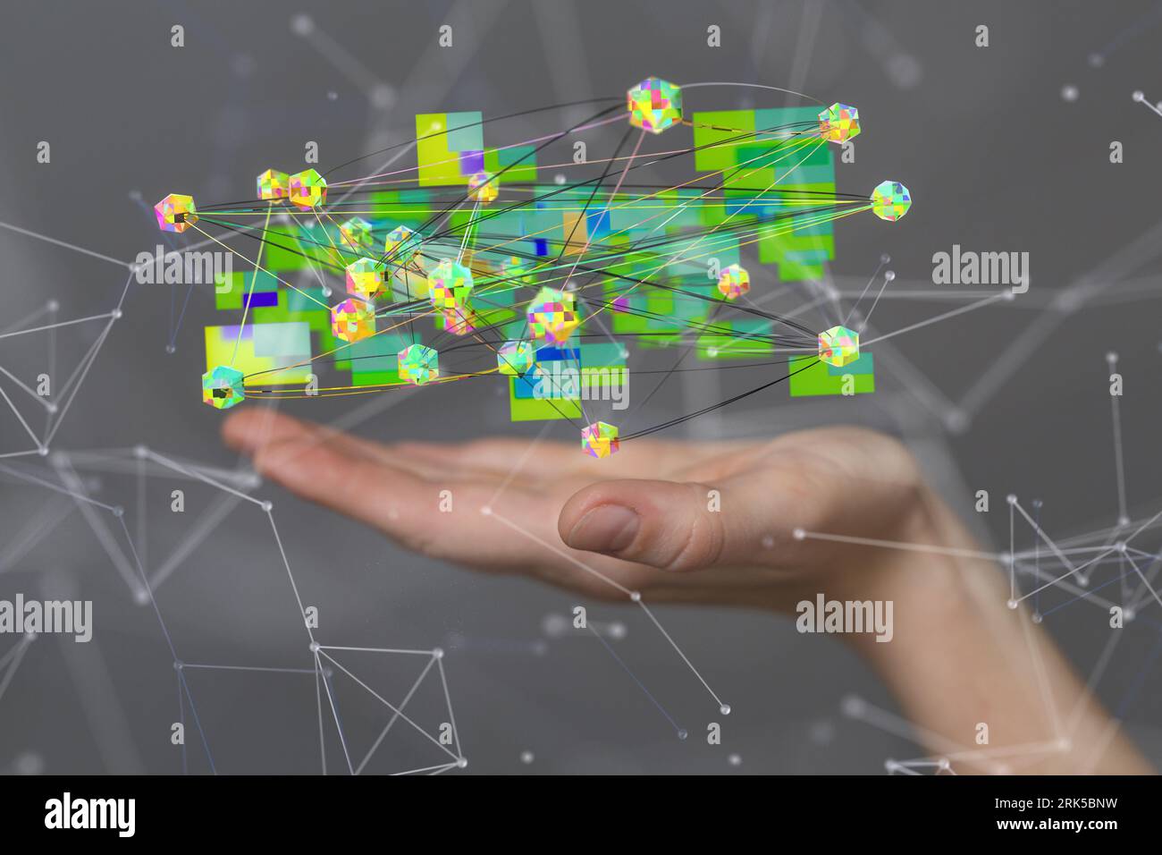 Interactive data visualization hi-res stock photography and images - Alamy