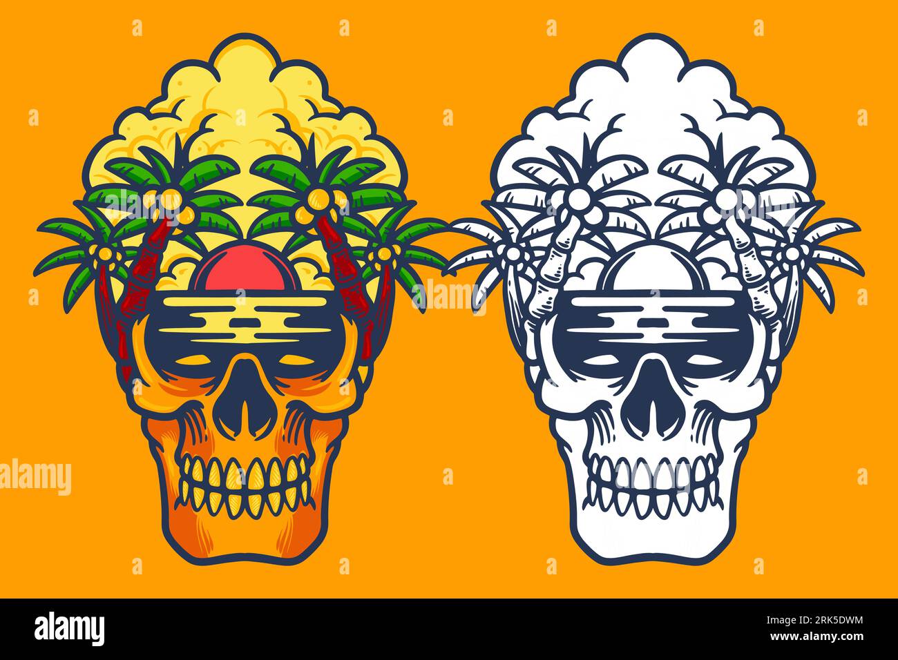 Beach head Stock Vector Images - Alamy