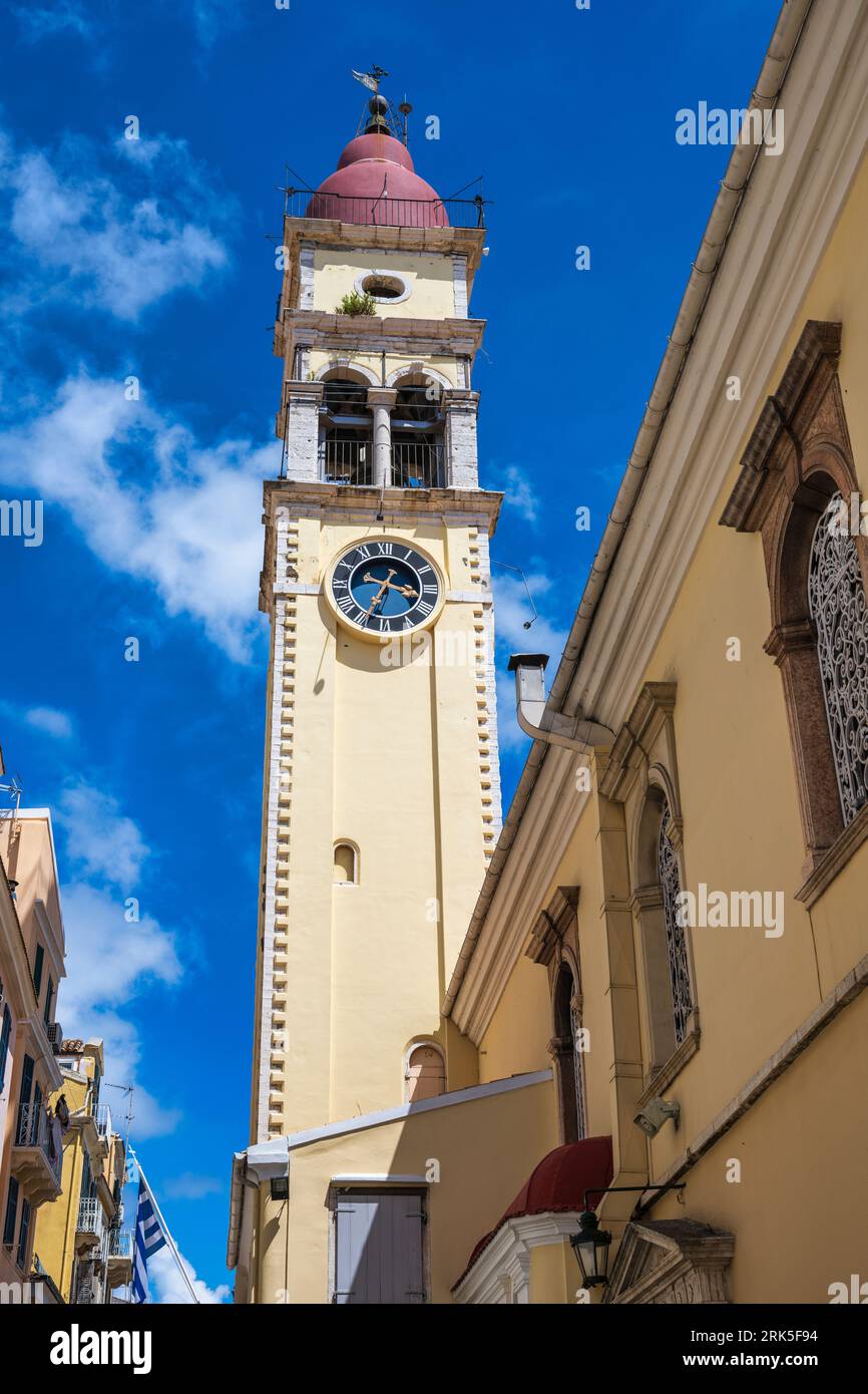 Holy Church of Saint Spyridon on Agiou Spiyridon in the old town of ...