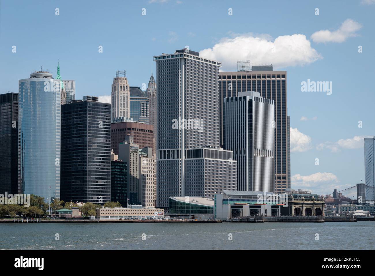 1 New York Plaza building in Financial District, Lower Manhattan, New ...