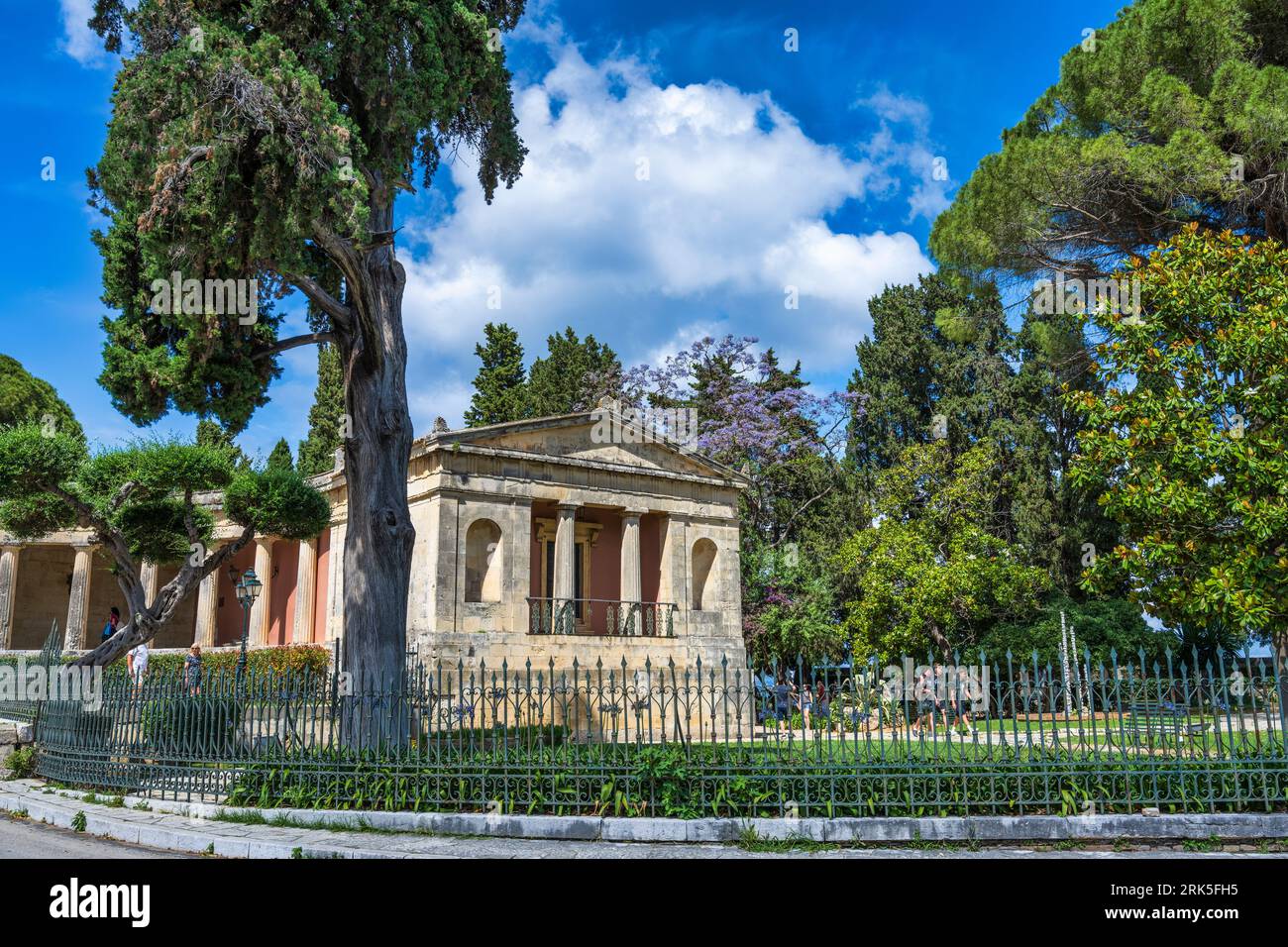 Corfu island trees and shrubs hi-res stock photography and images - Alamy