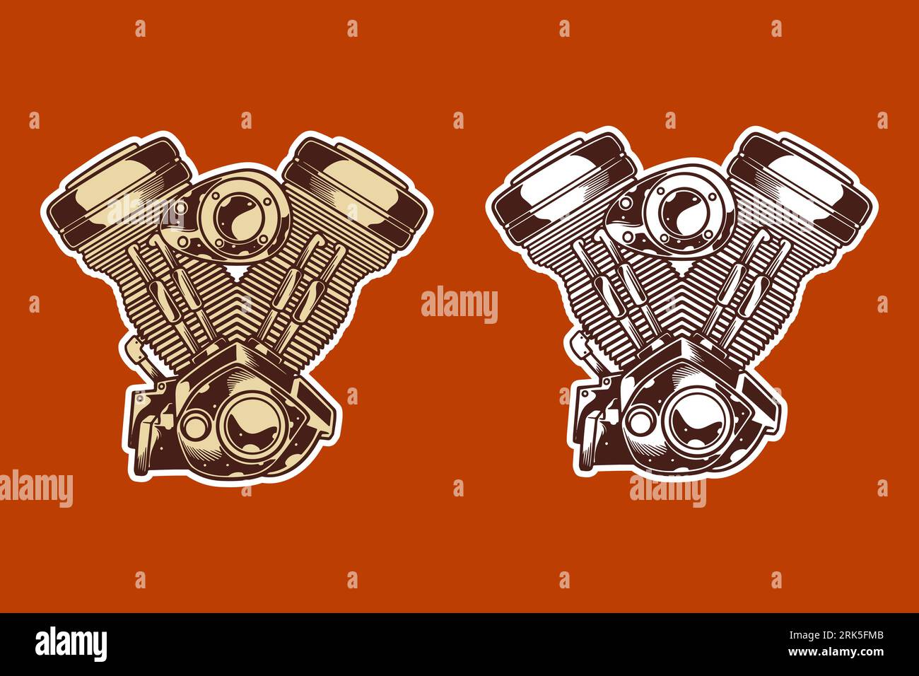 engine motor vector illustration cartoon style Stock Vector Image & Art ...