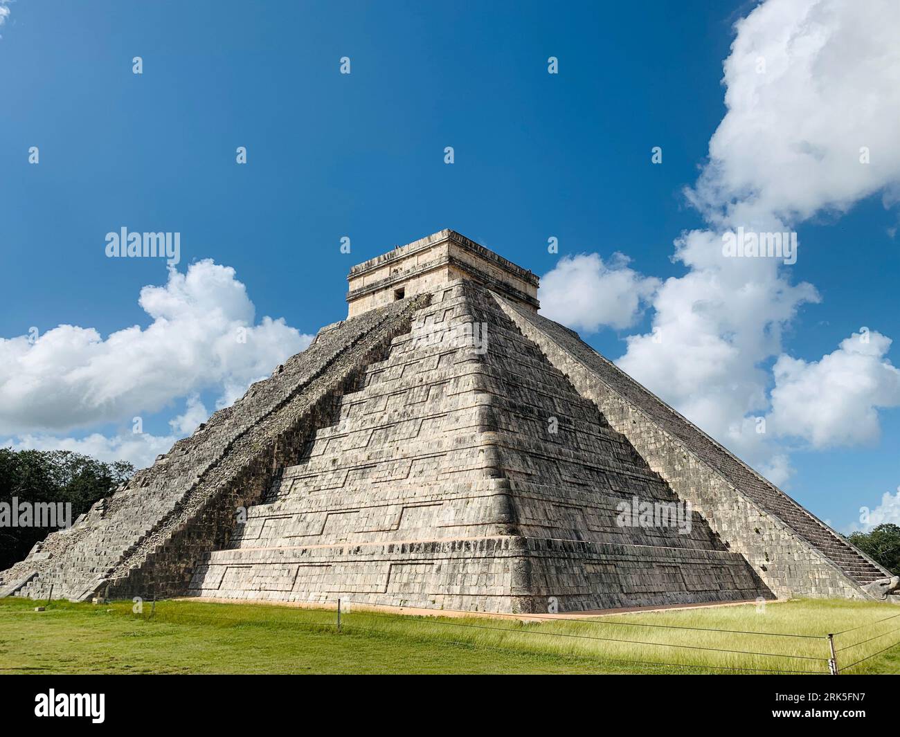 An enchanting Mayan pyramid in Cancun, Mexico Stock Photo - Alamy