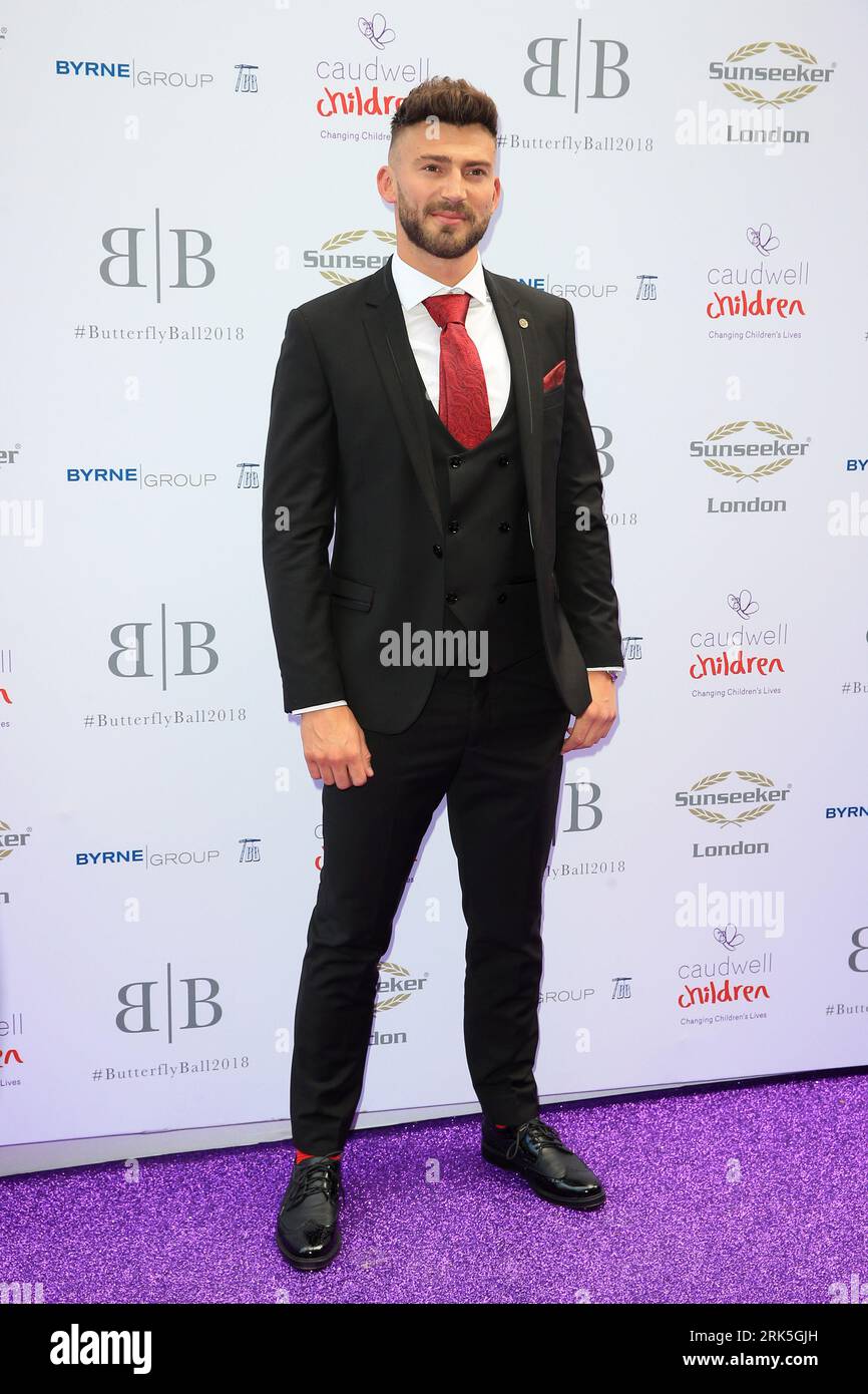 London, UK. 14th June, 2018. Jake Quickenden attends The Caudwell ...
