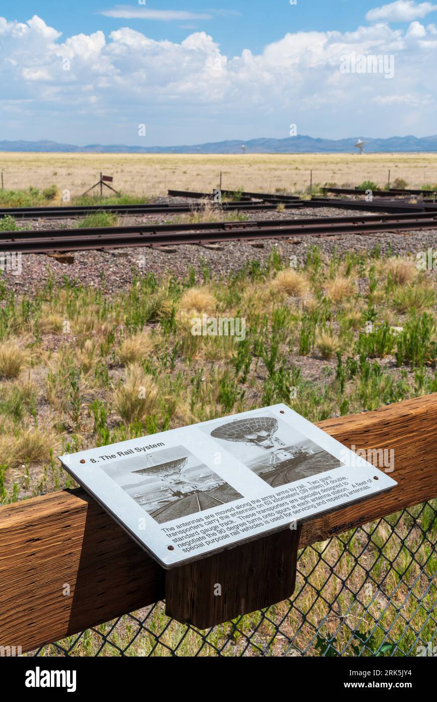The Very Large Array in New Mexico Stock Photo - Alamy