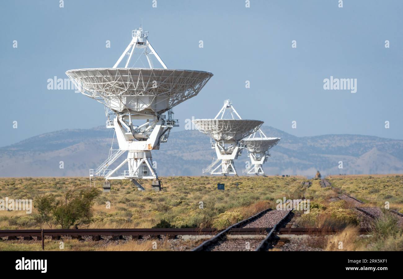 The Very Large Array in New Mexico Stock Photo - Alamy