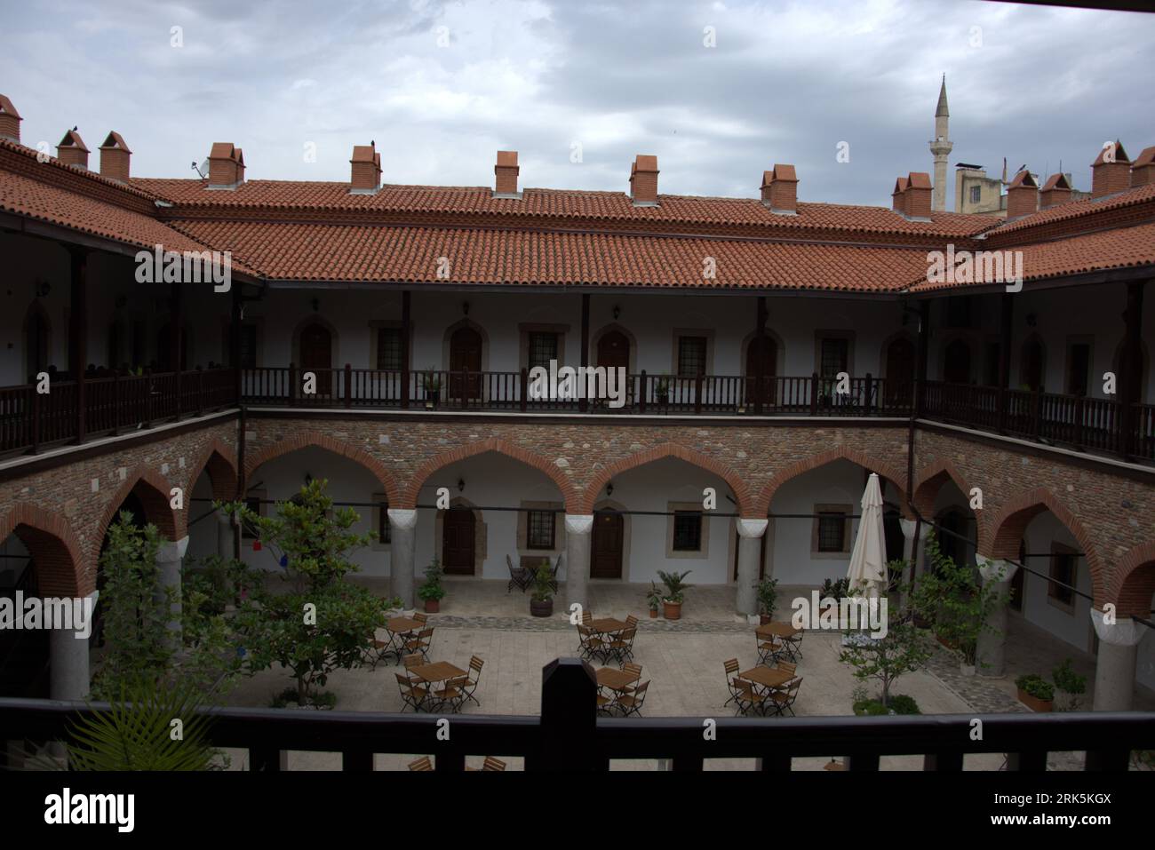 The historical Zincirli Han building in Aydin, Turkey Stock Photo - Alamy