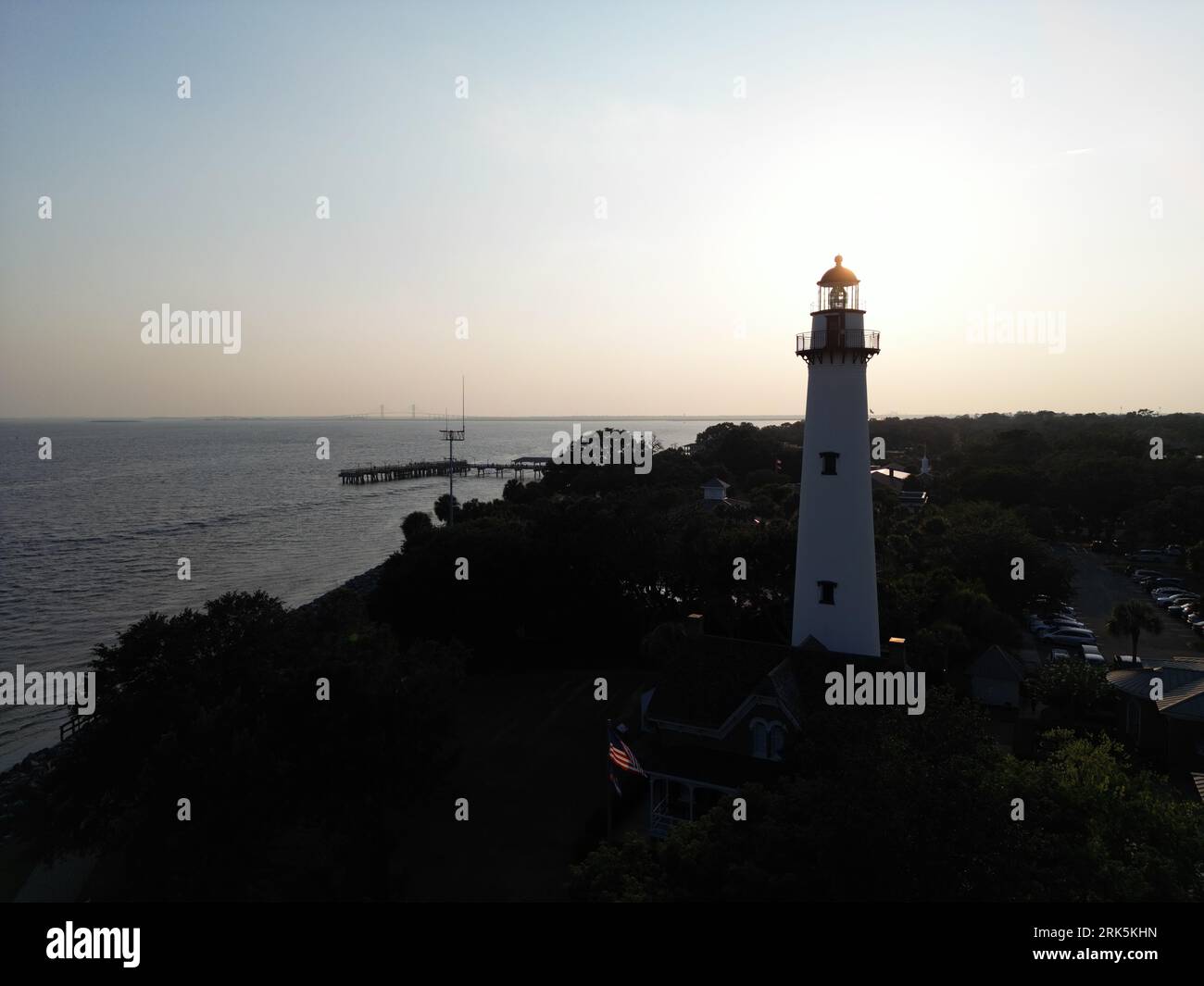 St simons island aerial hi-res stock photography and images - Alamy