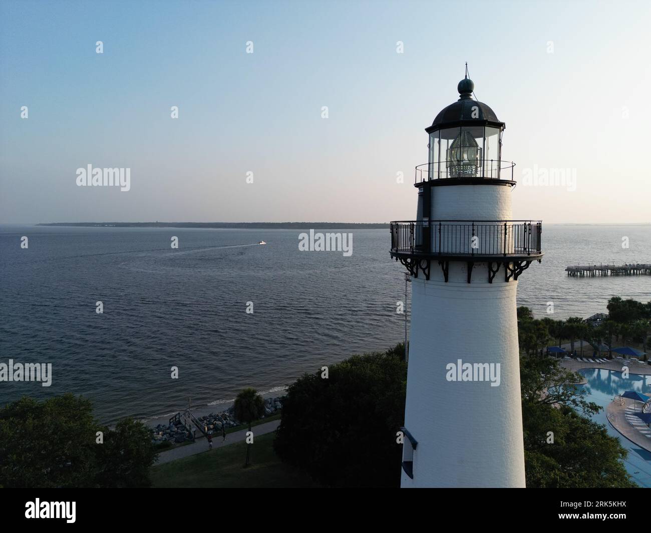 St simons island aerial hi-res stock photography and images - Alamy