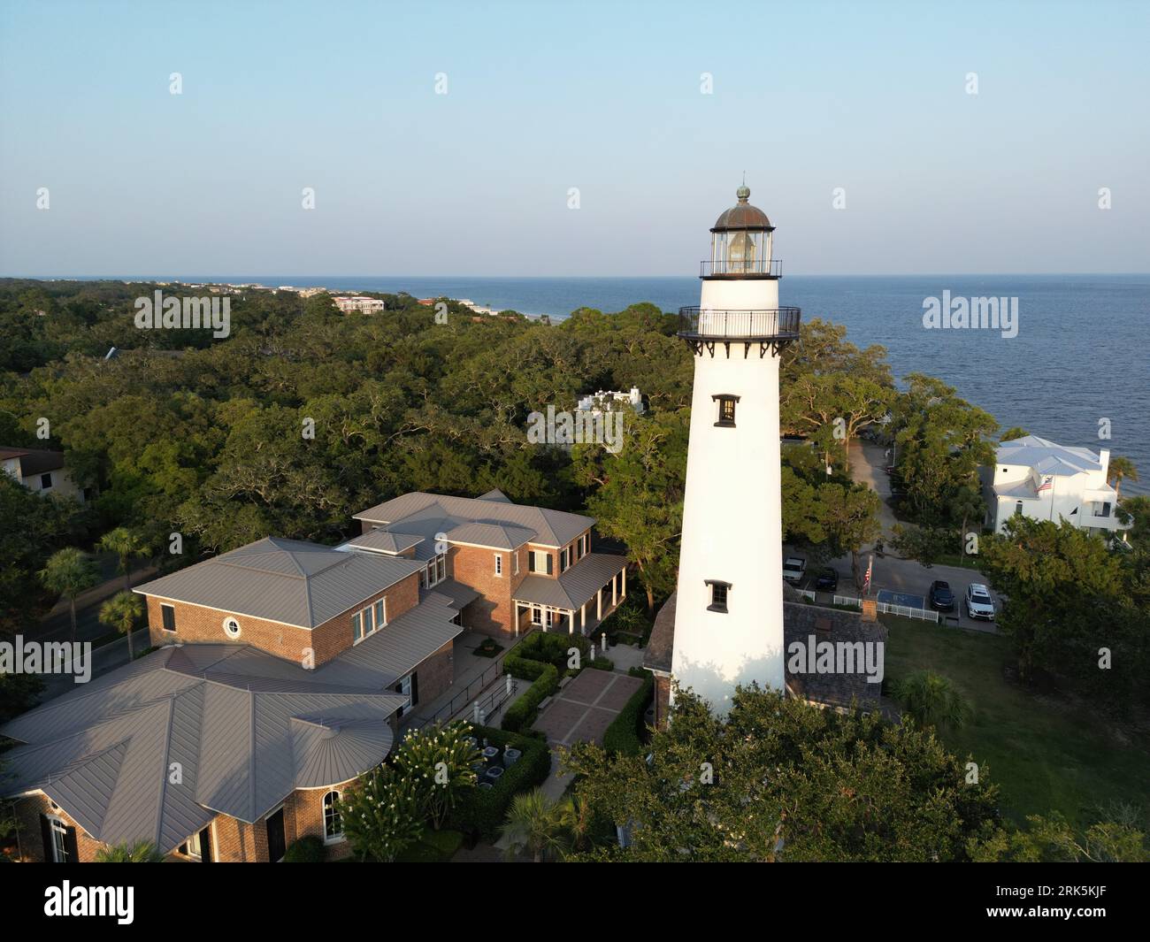 St simons island aerial hi-res stock photography and images - Alamy