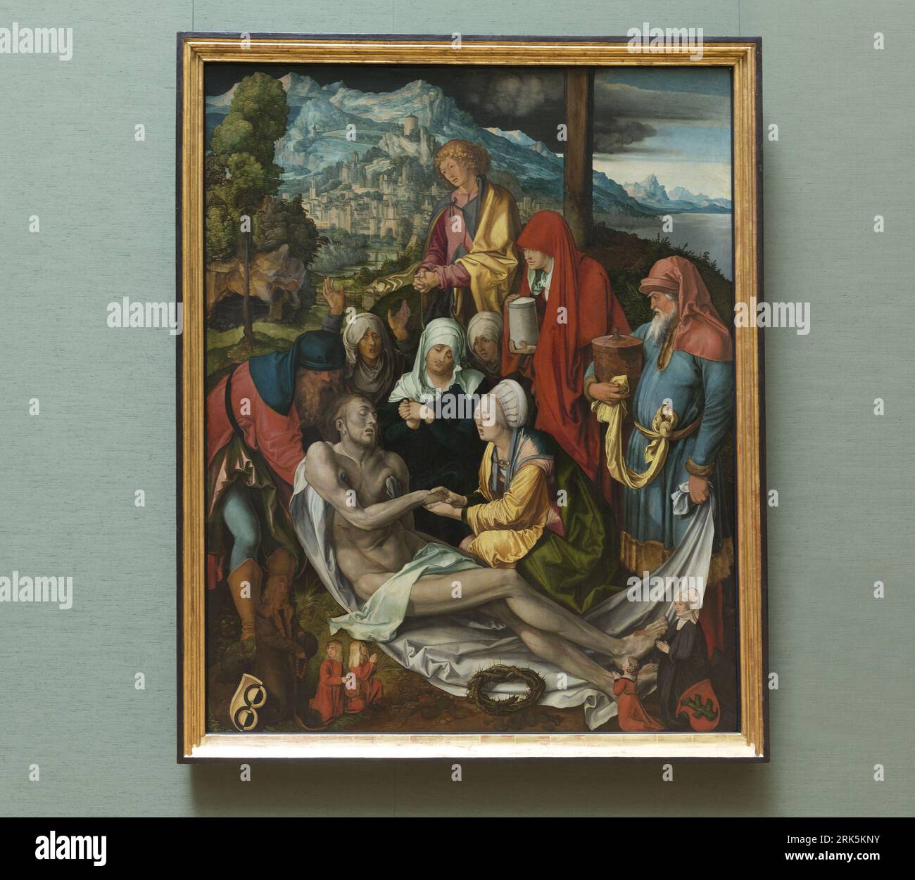 Albrecht Durer painting in Alte Pinakothek Stock Photo - Alamy