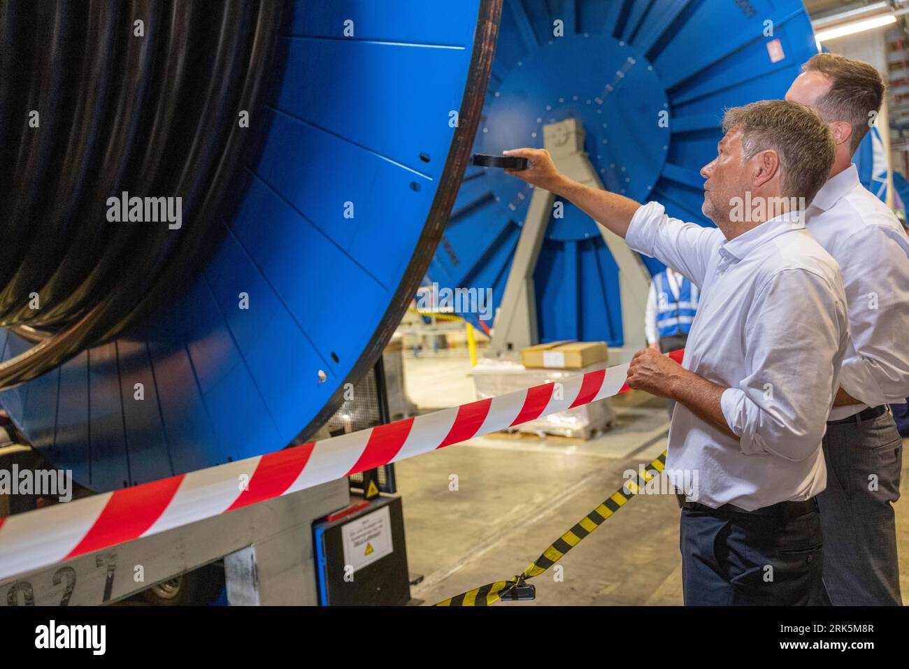 Cologne, Germany. 24th Aug, 2023. Robert Habeck (Bündnis 90/Die Grünen ...