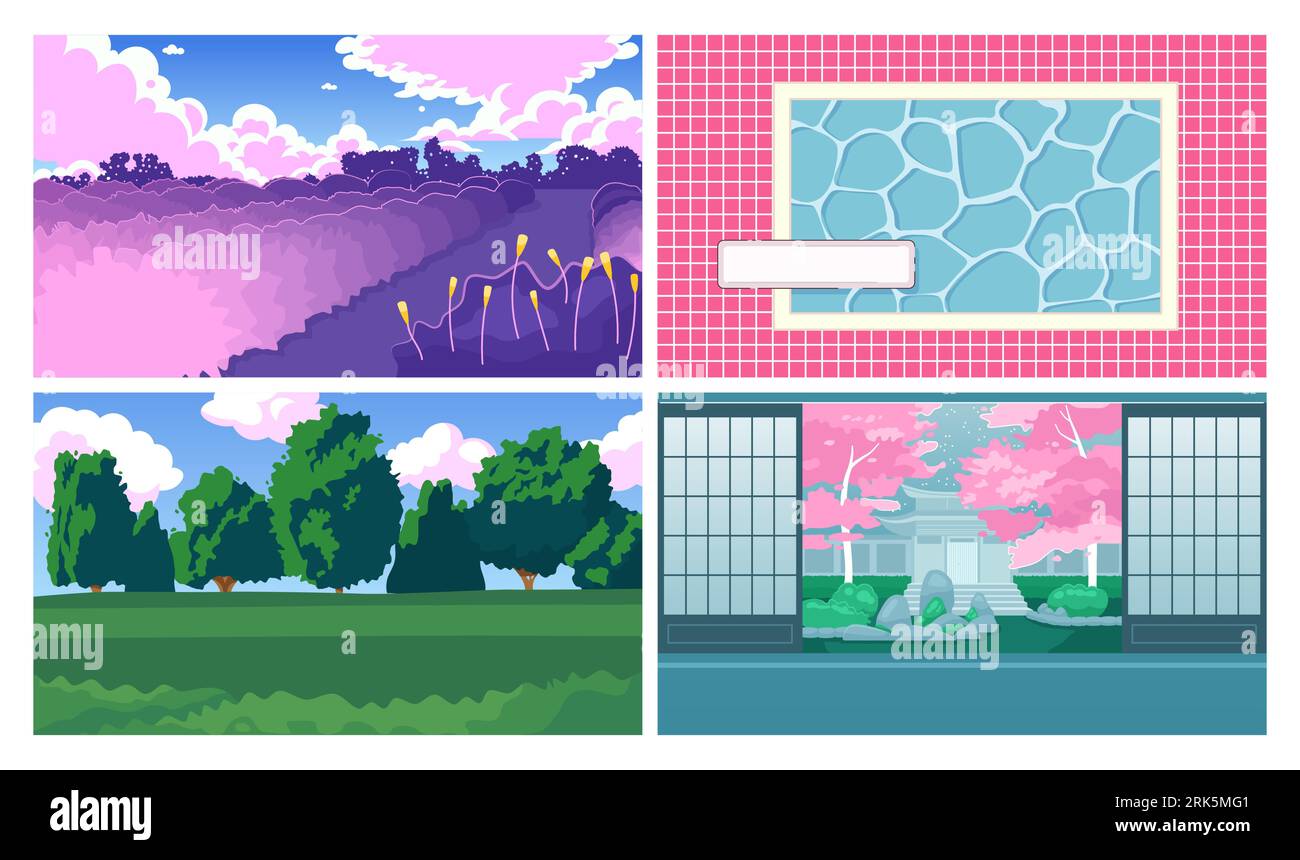 Lo fi design cute kawaii lo fi backgrounds Stock Vector Image & Art - Alamy