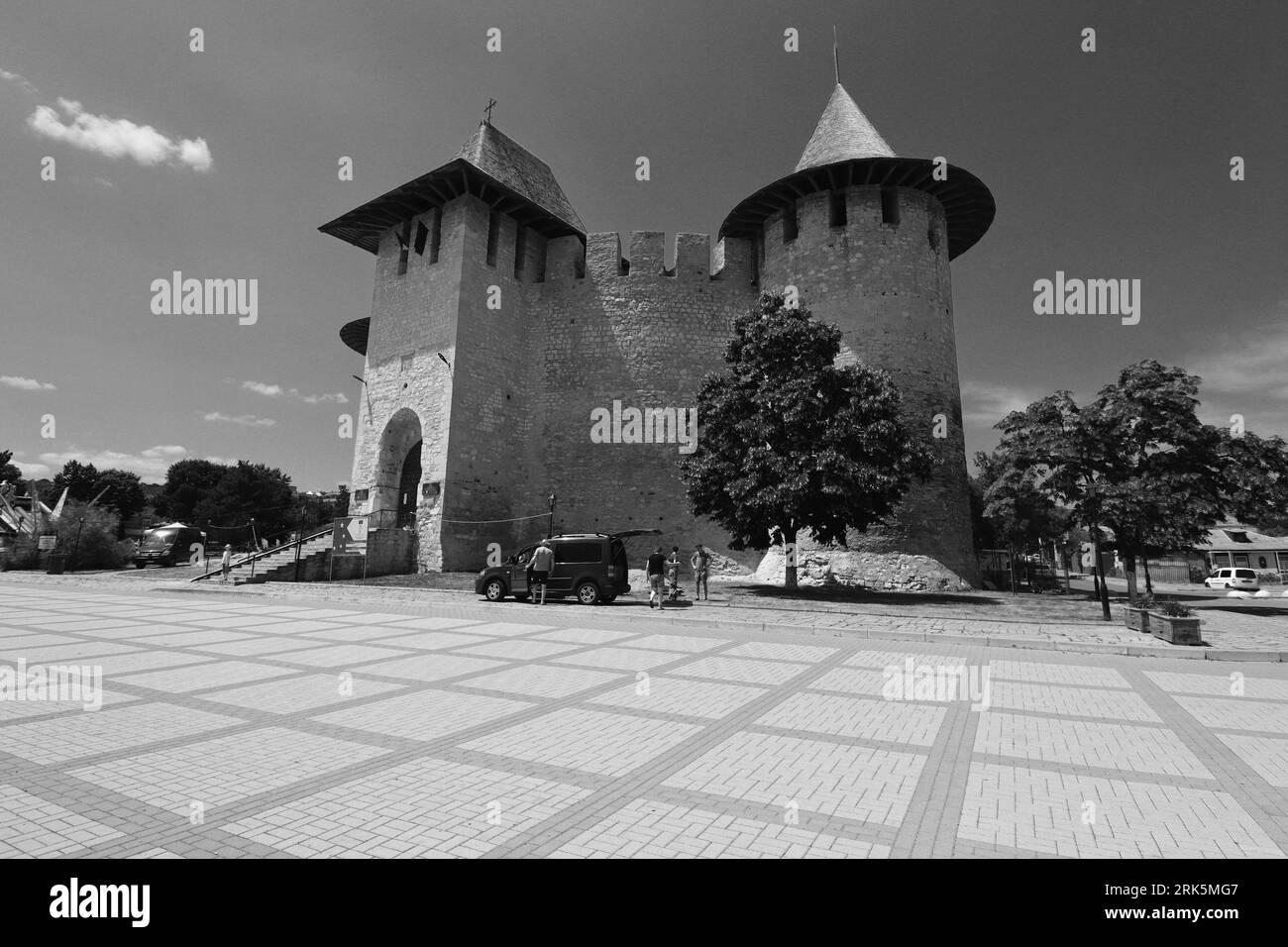 Soroca, Moldova - June 24, 2023: View of medieval fort in Soroca. Fort ...