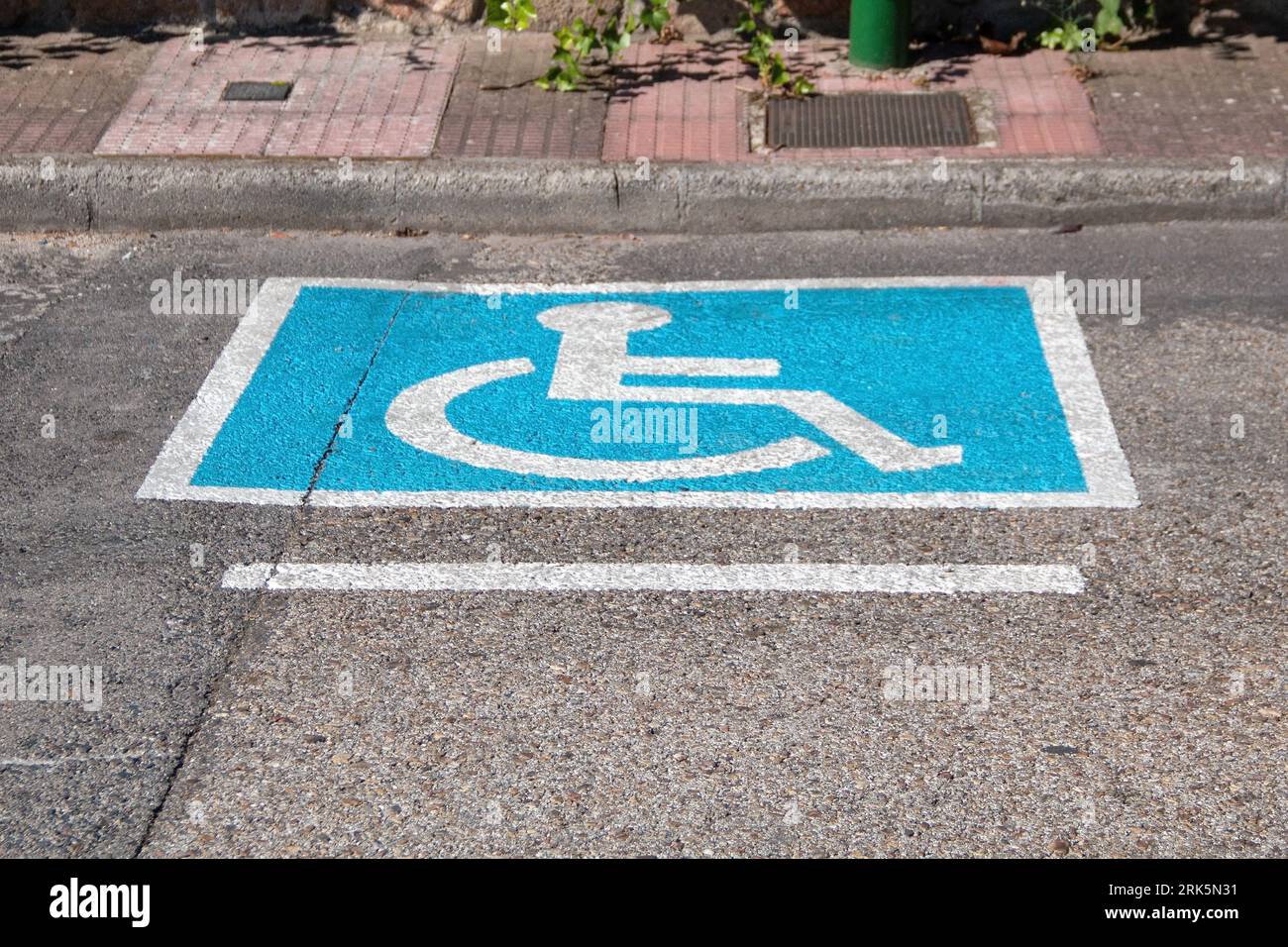 Sign for the disabled and reserve your parking space as well as the ...