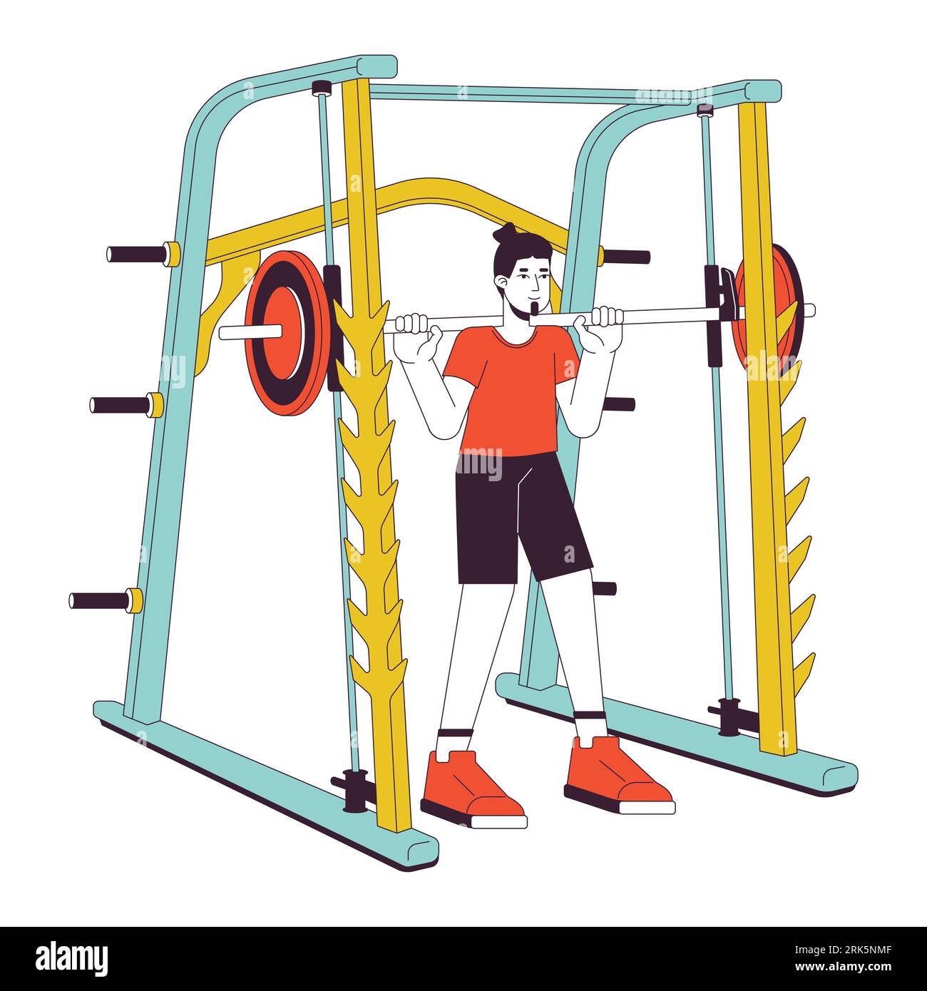 Smith gym Stock Vector Images - Alamy