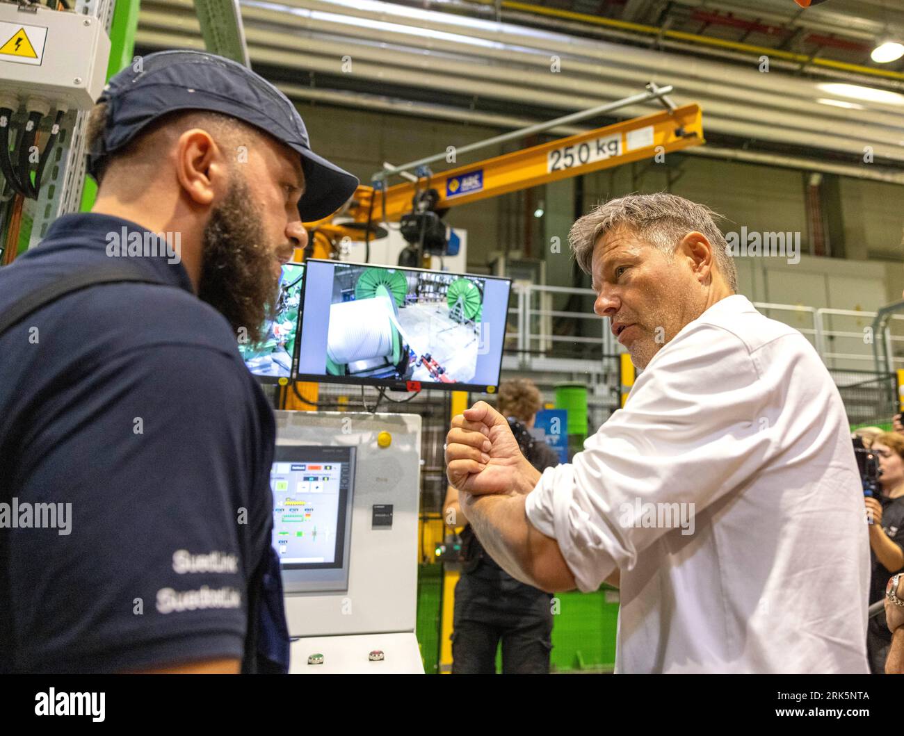 Cologne, Germany. 24th Aug, 2023. Robert Habeck (Bündnis 90/Die Grünen ...