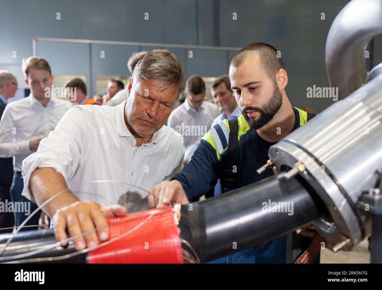 Cologne, Germany. 24th Aug, 2023. Robert Habeck (Bündnis 90/Die Grünen ...