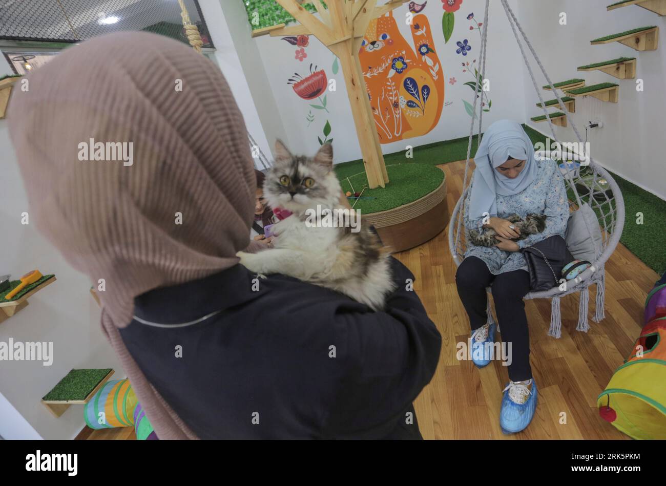 August 24, 2023, Gaza City, The Gaza Strip, Palestine: Palestinians ...