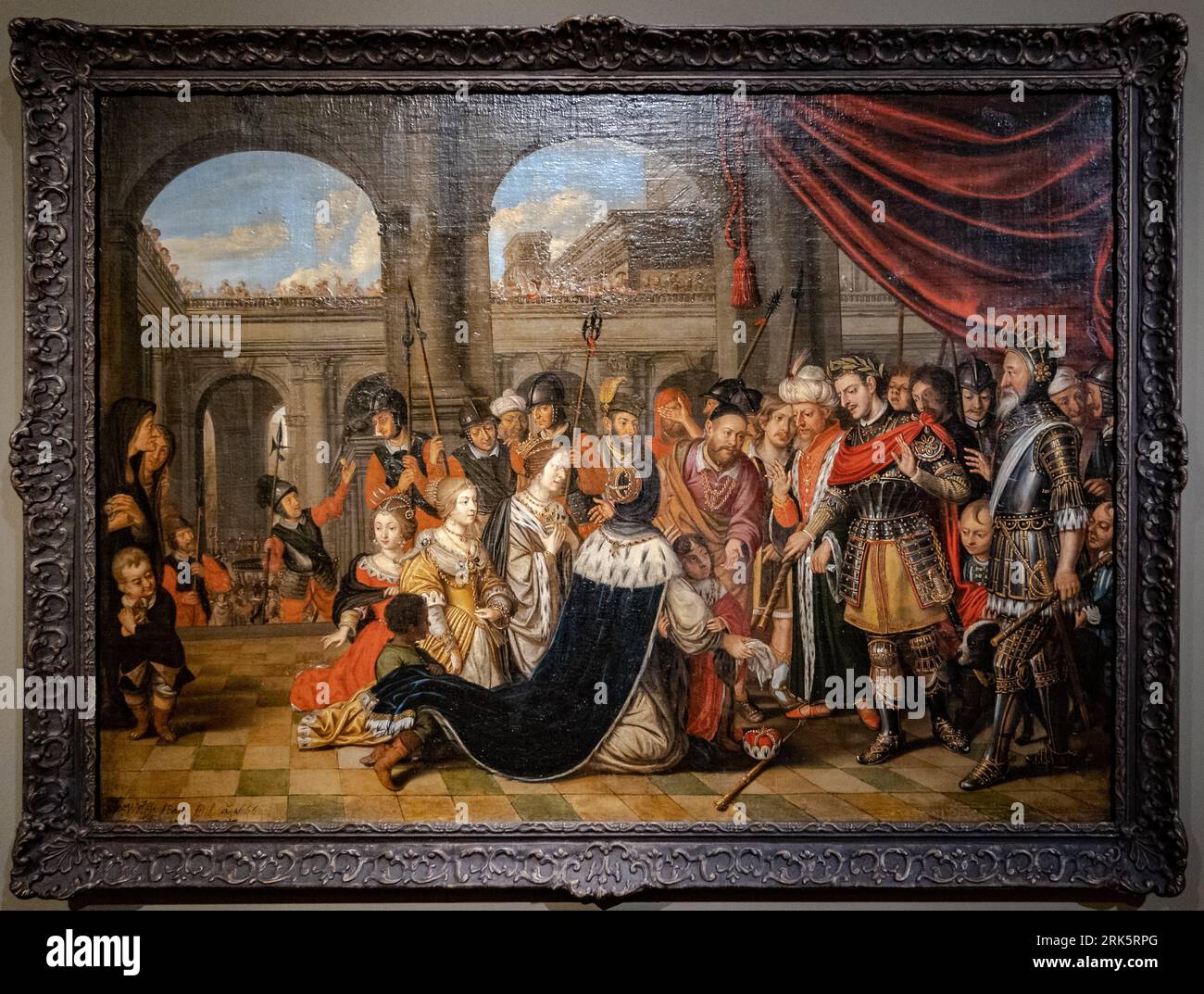 The Family of Darius before Alexander the Great 1666 by Wolfgang ...