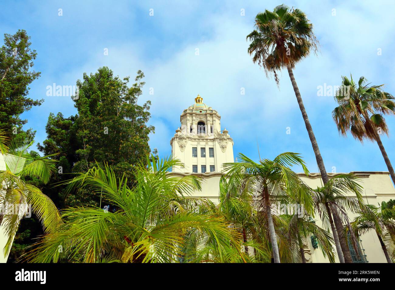 Beverly Hills, California: BEVERLY HILLS City Hall at 455 N Rexford Dr ...