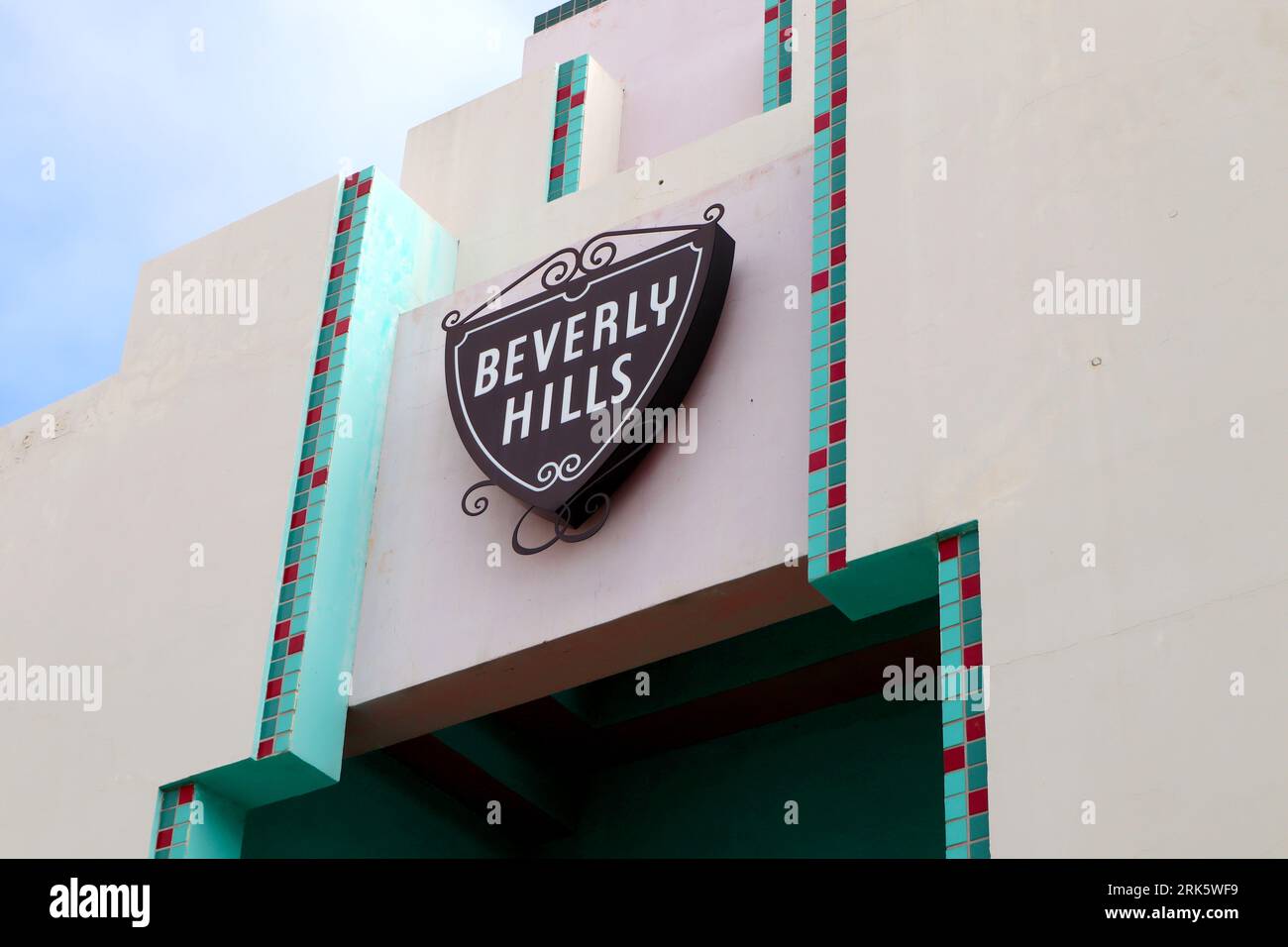 Beverly Hills, California: BEVERLY HILLS Civic Center. The building was ...