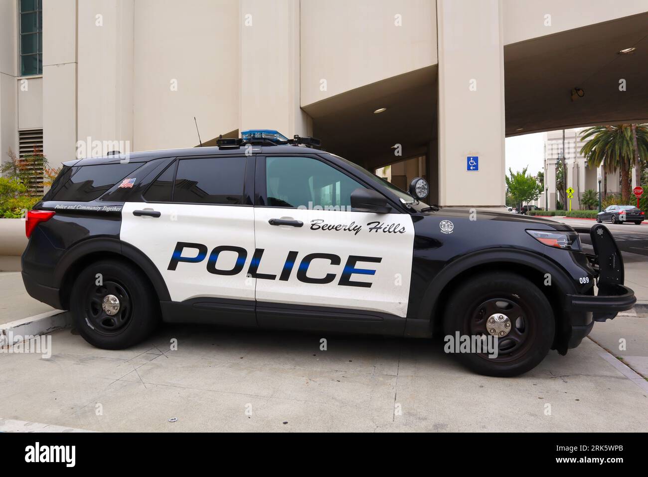 Beverly Hills, California: BEVERLY HILLS Police Department car Stock Photo - Alamy