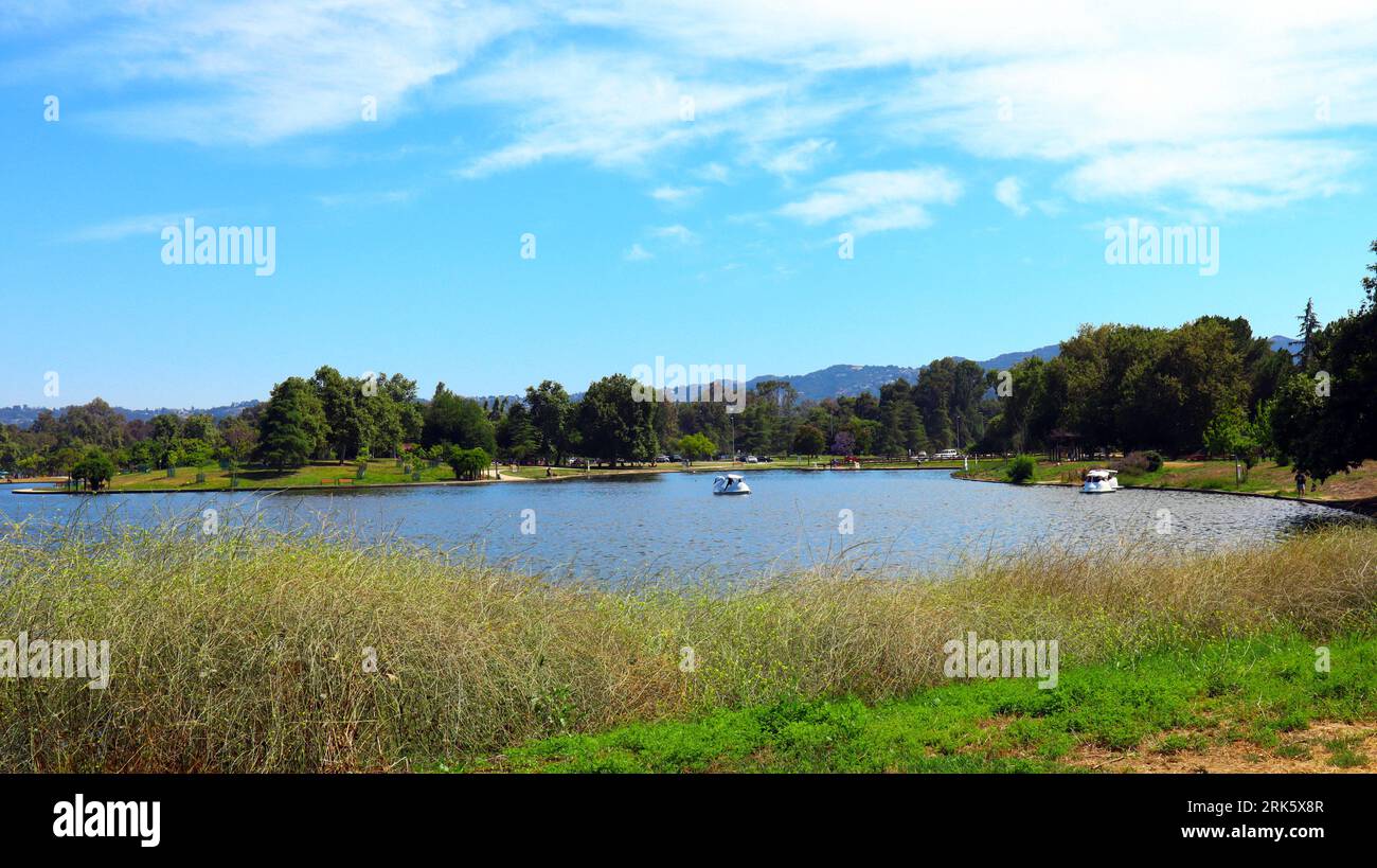 Los Angeles, California: Lake Balboa - Anthony C. Beilenson Park at ...
