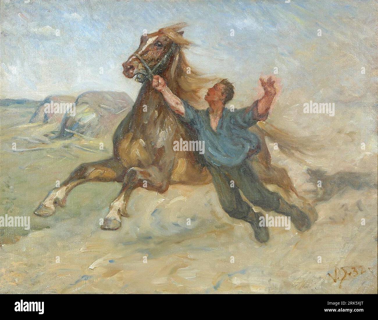 Runaway horse hi-res stock photography and images - Alamy