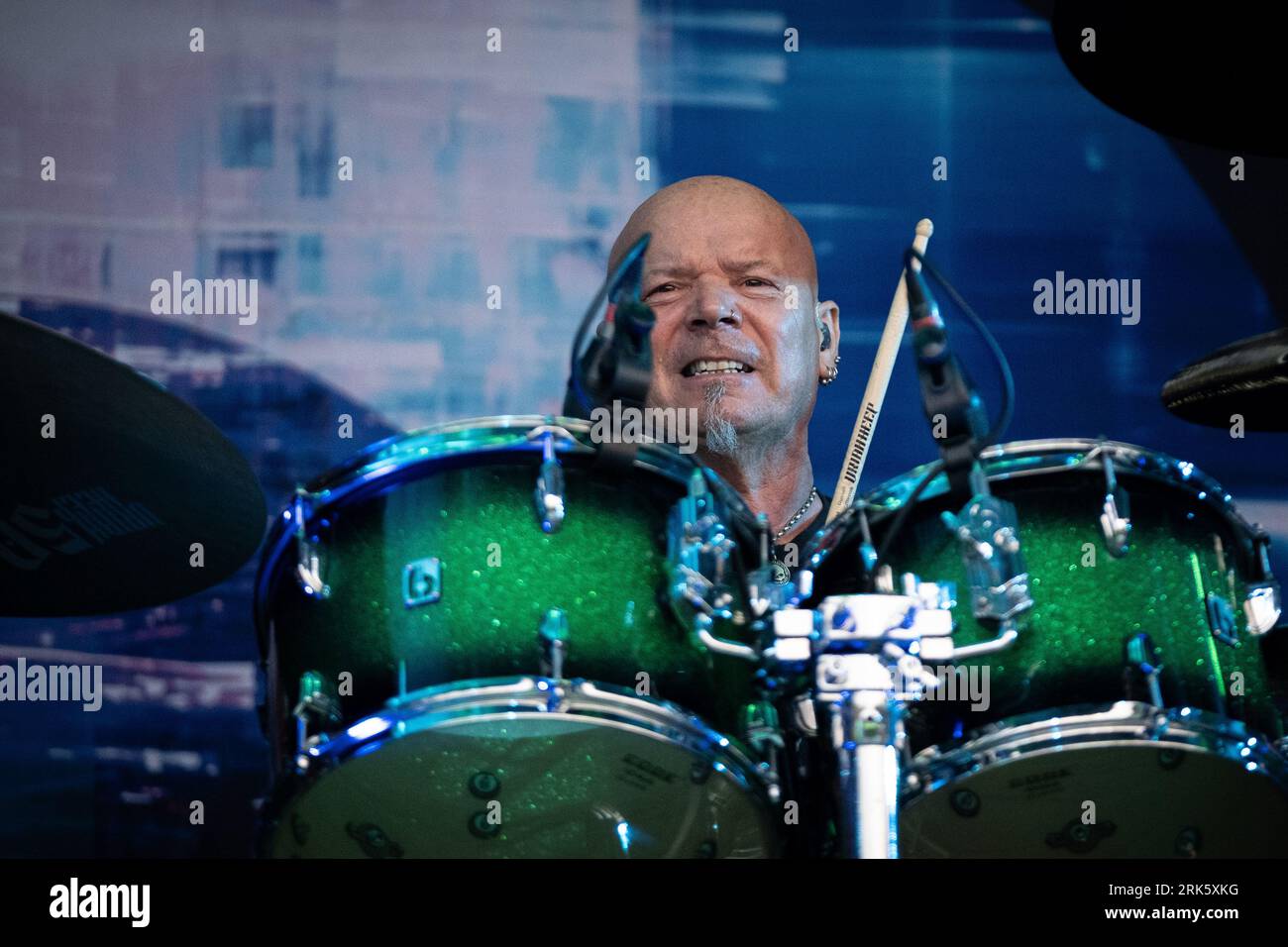 Trondheim, Norway. 11th, August 2023. The English rock band Uriah Heep ...