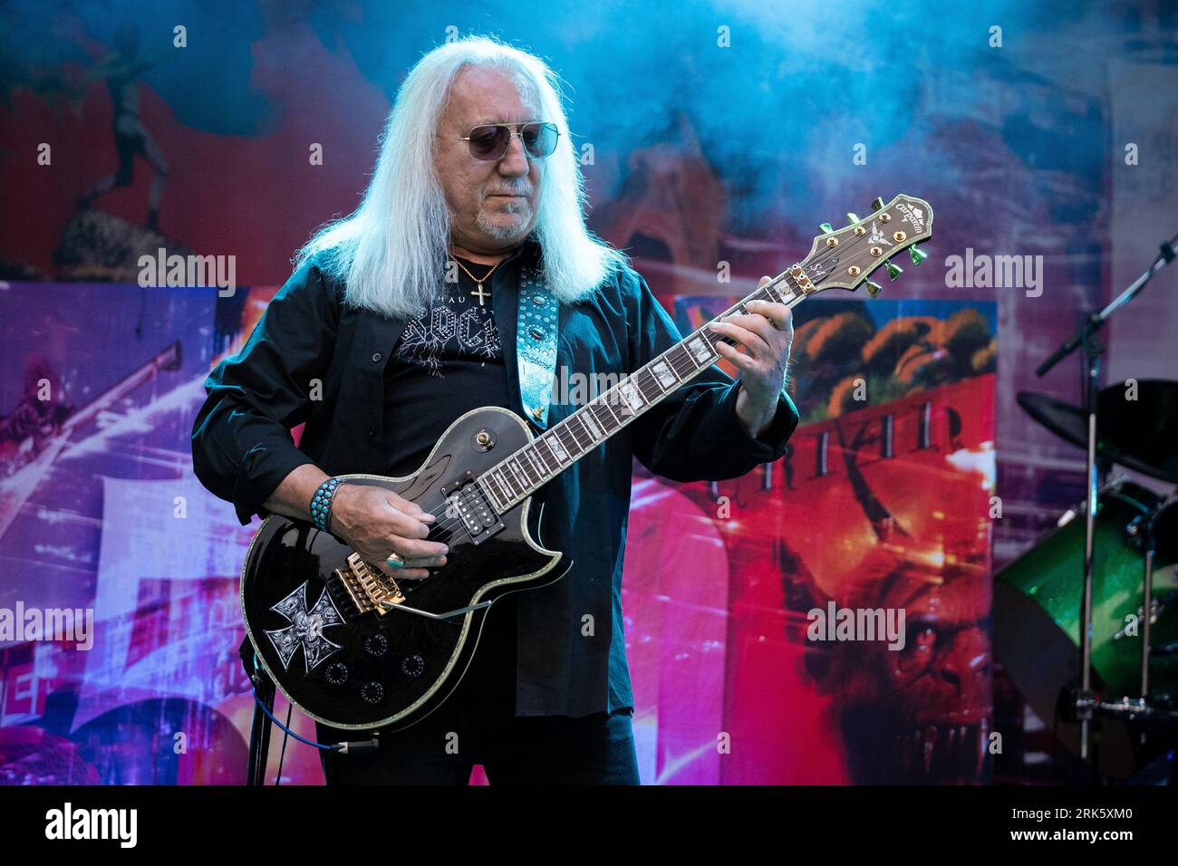Mick box uriah heep hi-res stock photography and images - Alamy