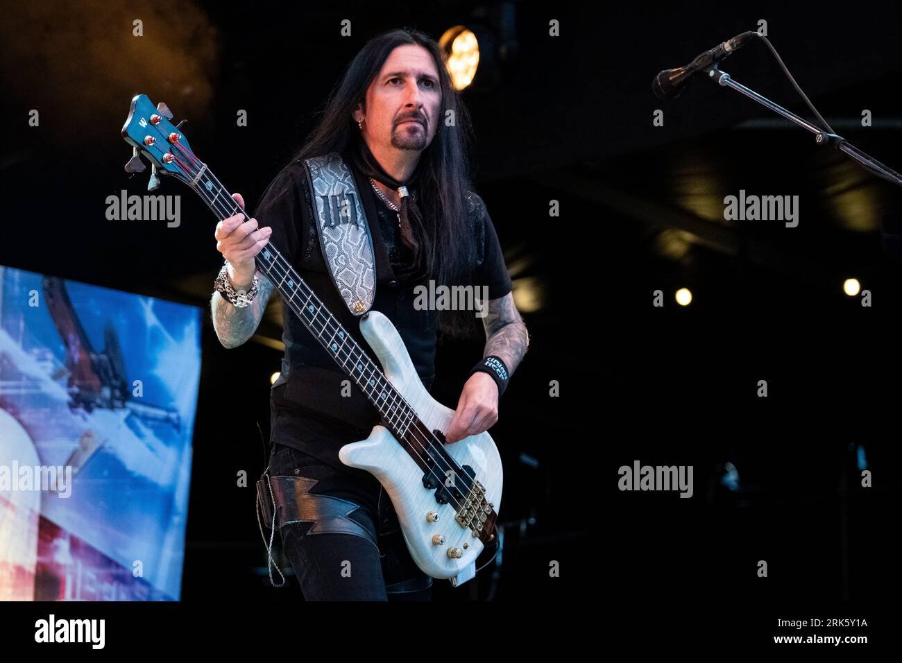 Trondheim, Norway. 11th, August 2023. The English rock band Uriah Heep ...