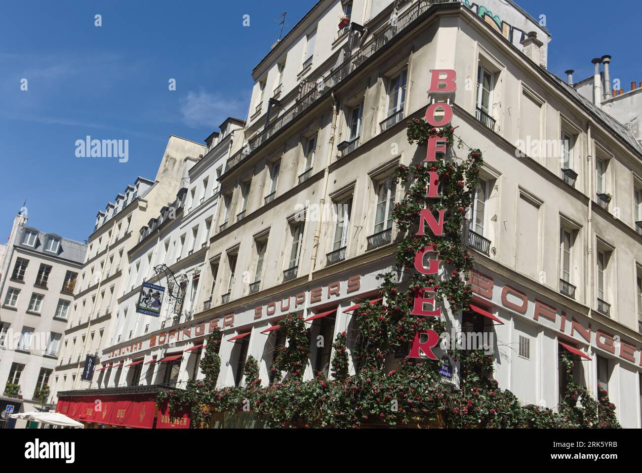 Paris, Bofinger Restaurant Stock Photo - Alamy