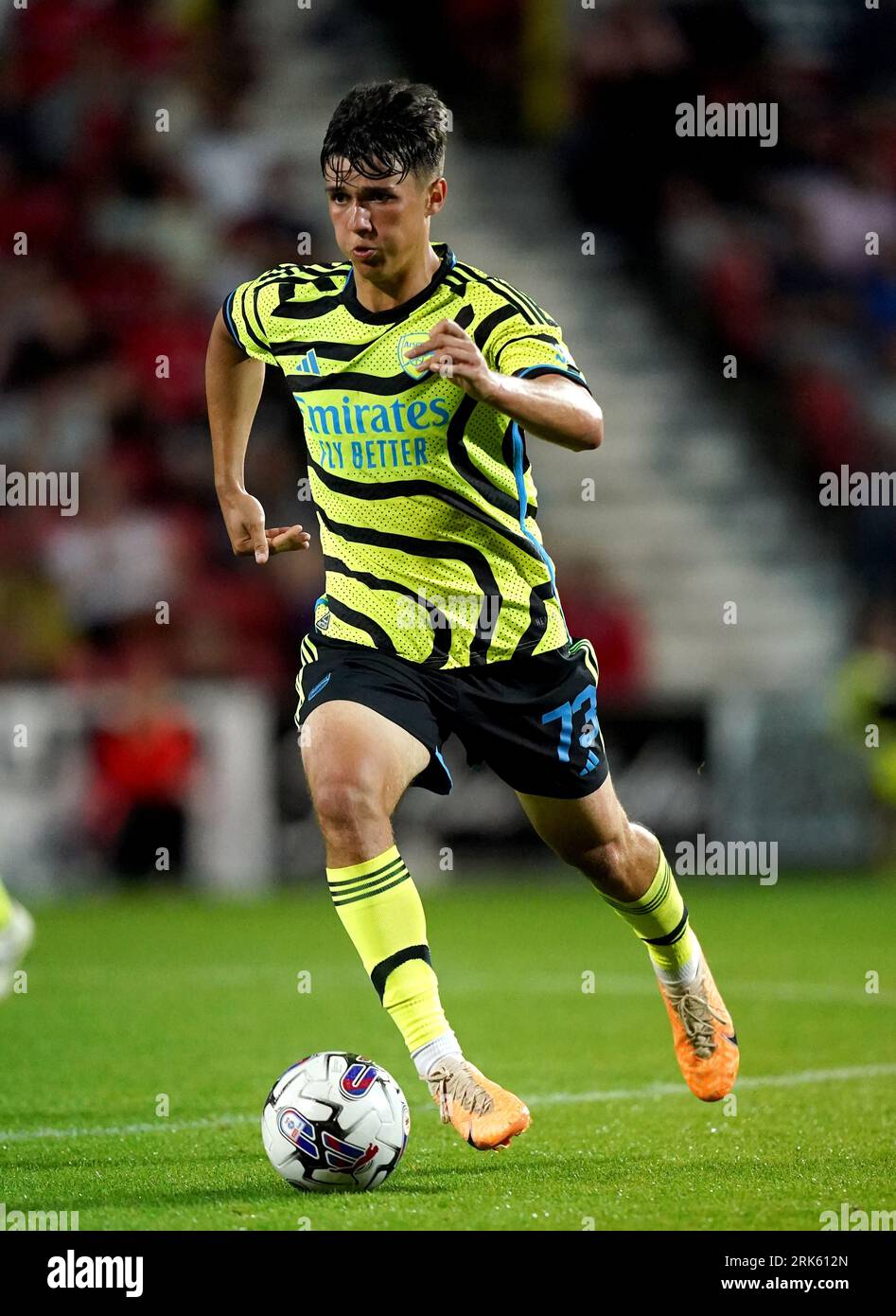 Arsenal U21’s James Sweet during the EFL Trophy group stage match at ...