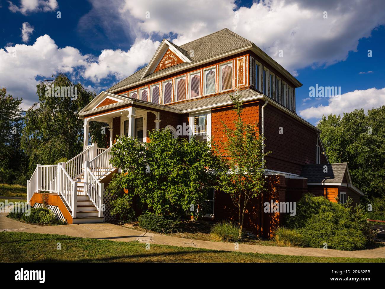 Frederick h cossitt library hi-res stock photography and images - Alamy