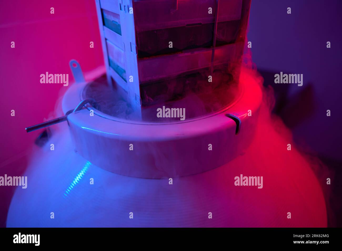 Modern cryostorage for cryopreservation of biomaterial Stock Photo - Alamy