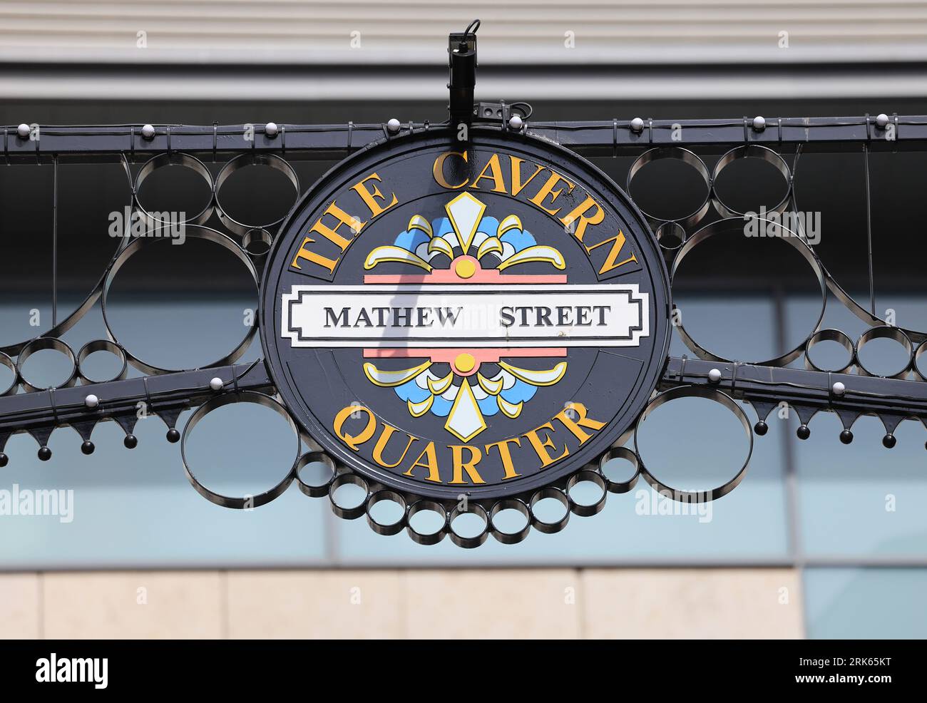 Mathew Street, the most famous street in Liverpool as the location of ...