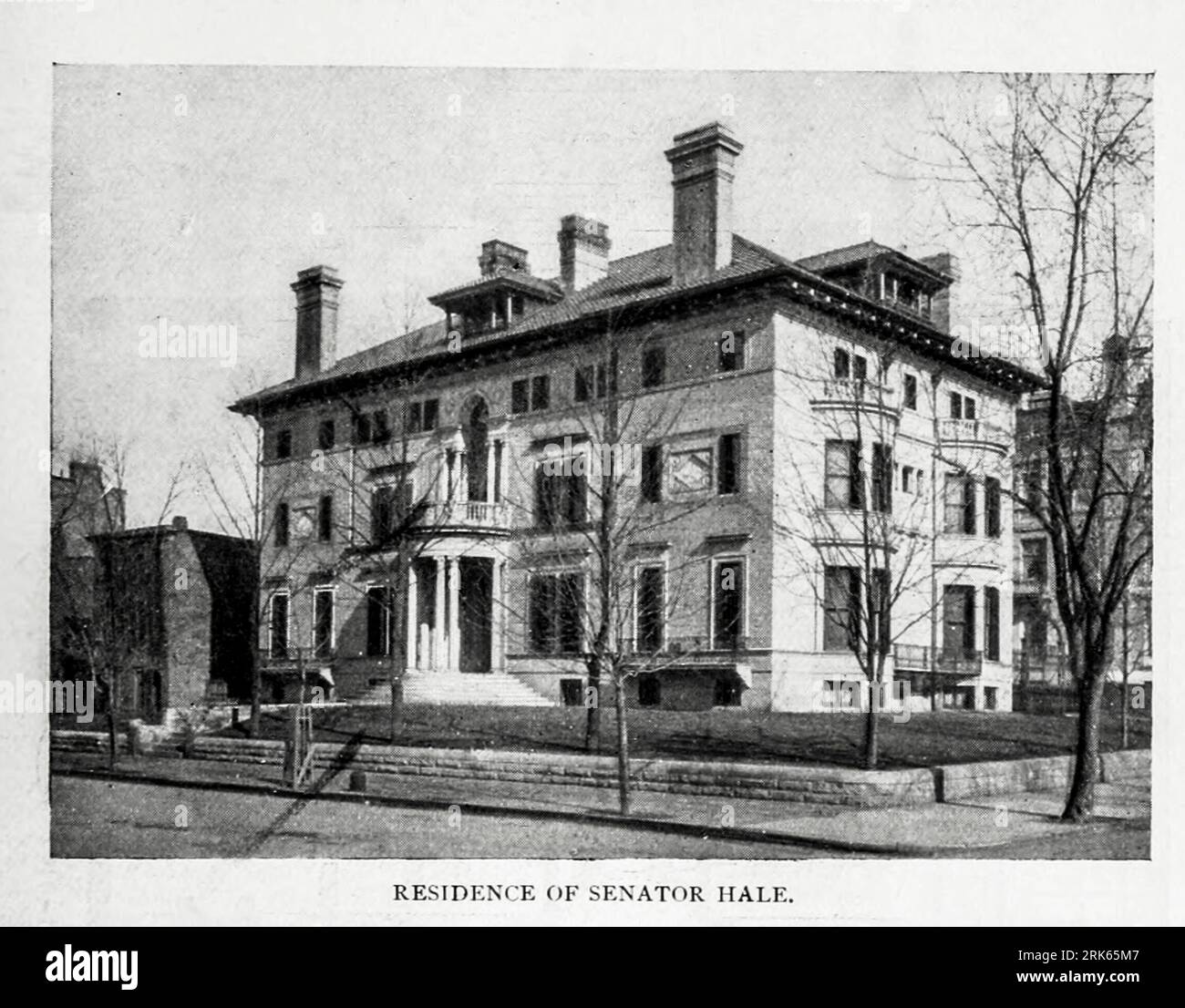 Residence of Senator Hale from the Article DOMESTIC ARCHITECTURE IN ...