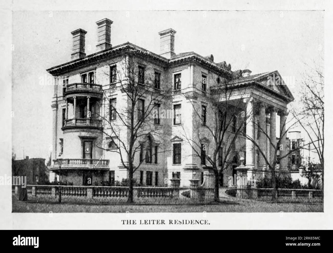 The Leiter Residence from the Article DOMESTIC ARCHITECTURE IN ...