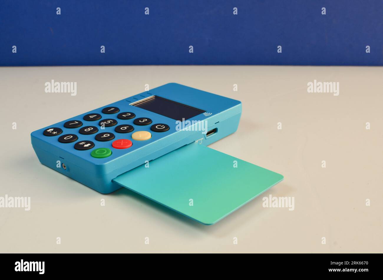 Portable card machine hi-res stock photography and images - Alamy