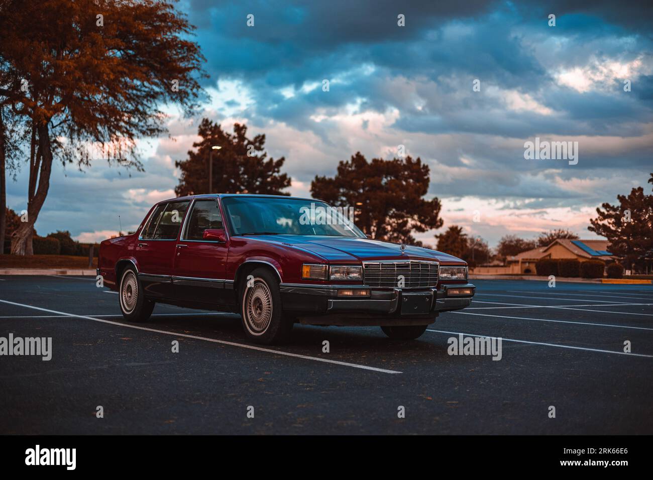 Red cadillac hi-res stock photography and images - Alamy