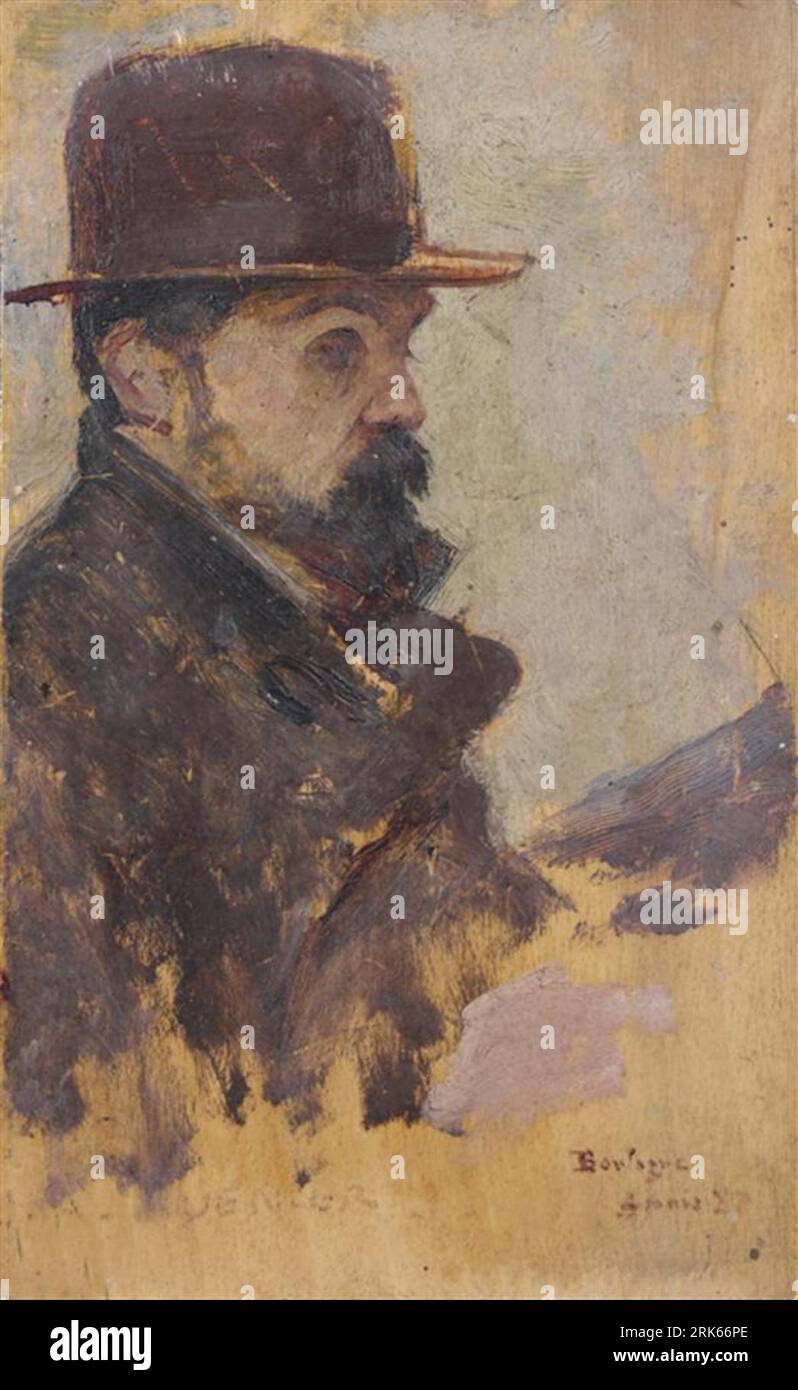 Portrait du peintre Pascal Adolphe Jean Dagnan-Bouveret 1887 by Jules ...