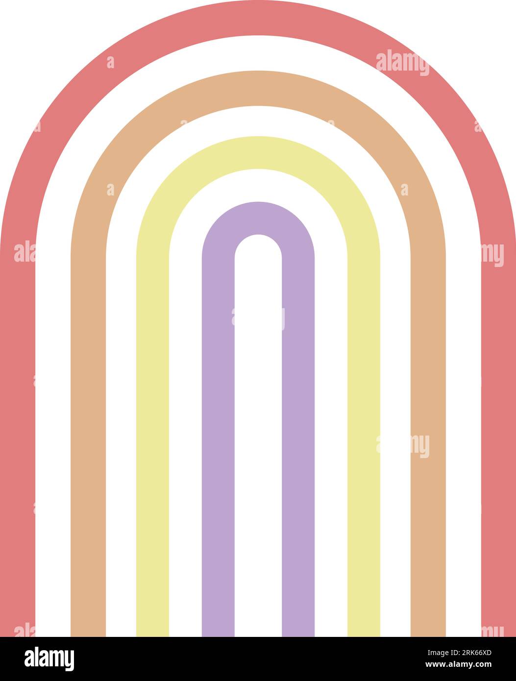 Simple color rainbow element. vector illustration. black background ...